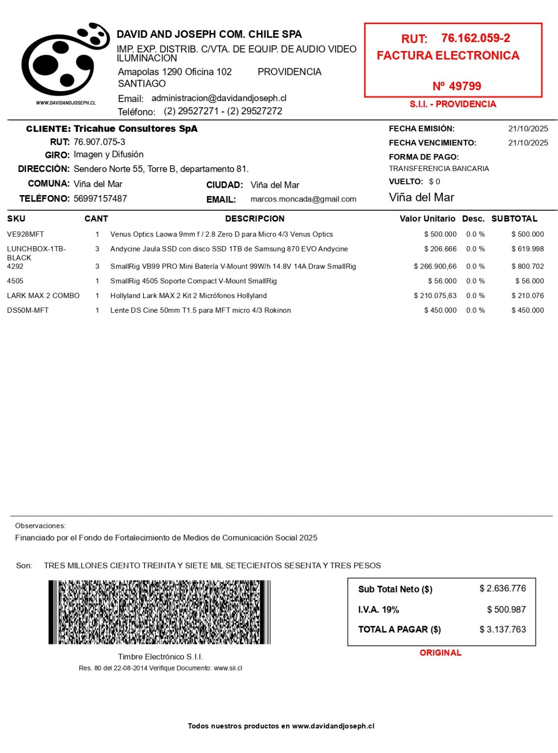 Fondo de Fortalecimiento de Medios de Comunicación Social 2025 ...